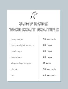 The Best Jump Rope Workout - Next Level Gents